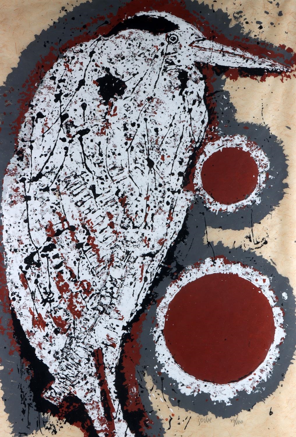 Karl Zerbe | White Heron | MutualArt
