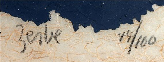 Karl Zerbe | White Heron | MutualArt