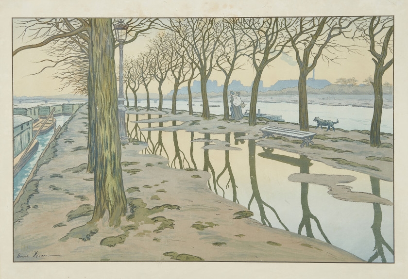 Henri Rivière | Paysages parisiens (1900) | MutualArt