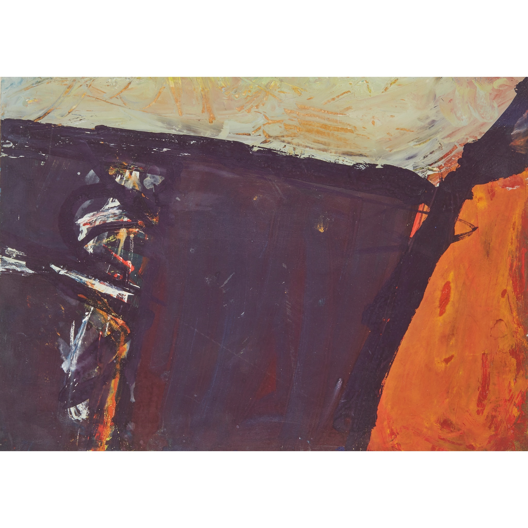 Trevor Bell | Untitled (Abstract) (1958) | MutualArt