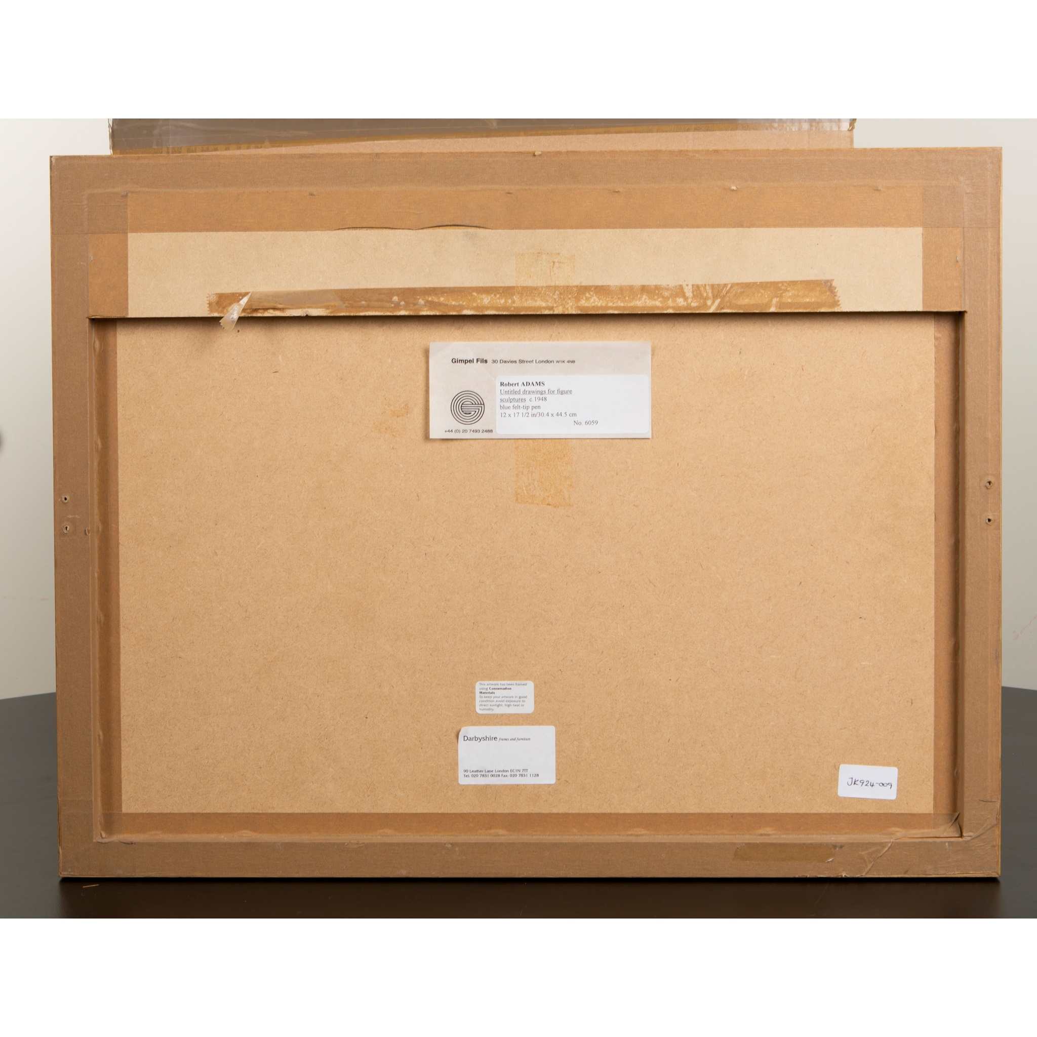 Robert Adams | Drawings for Figure Sculptures (1948) | MutualArt