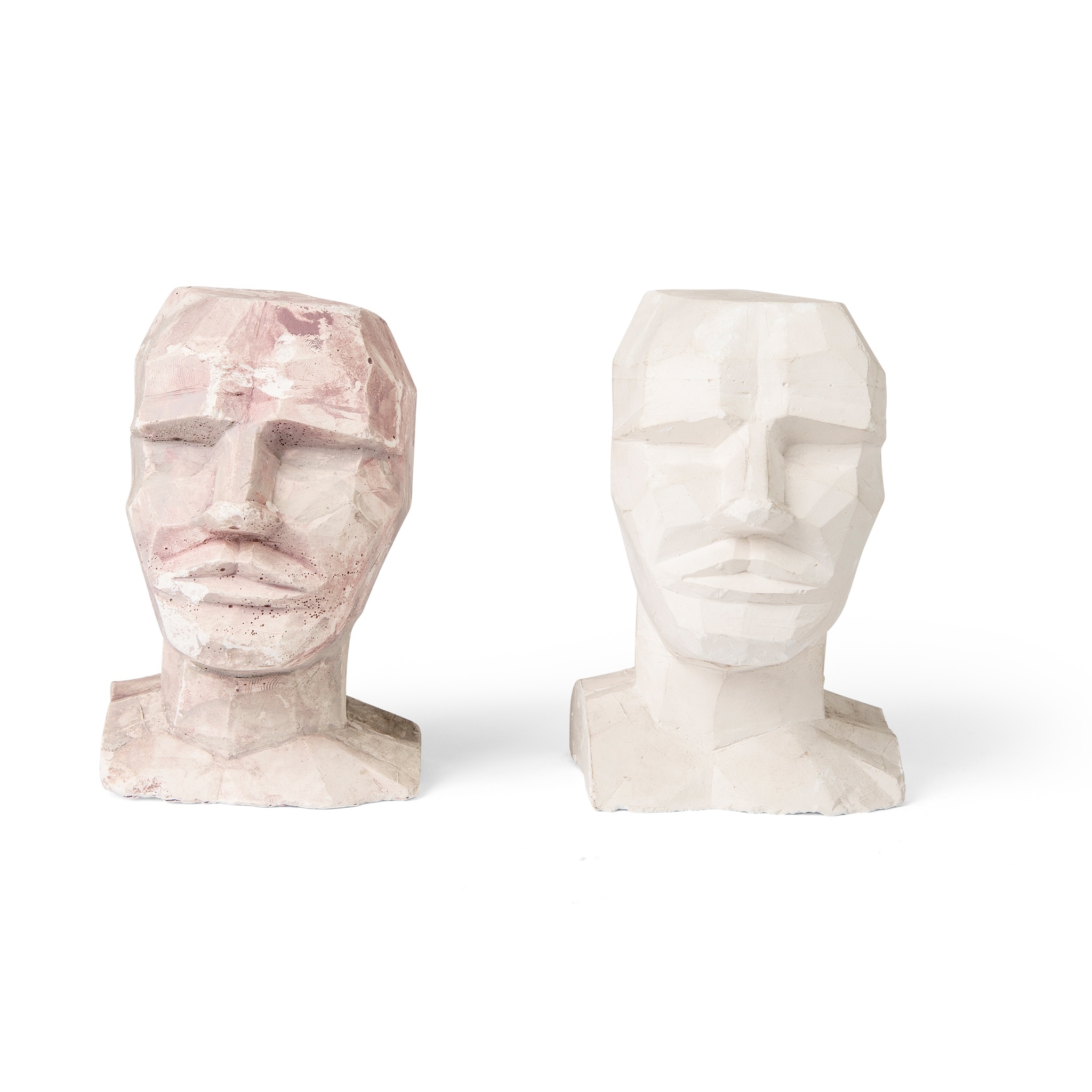 Eduardo Paolozzi | Two Cubist Heads (1992) | MutualArt