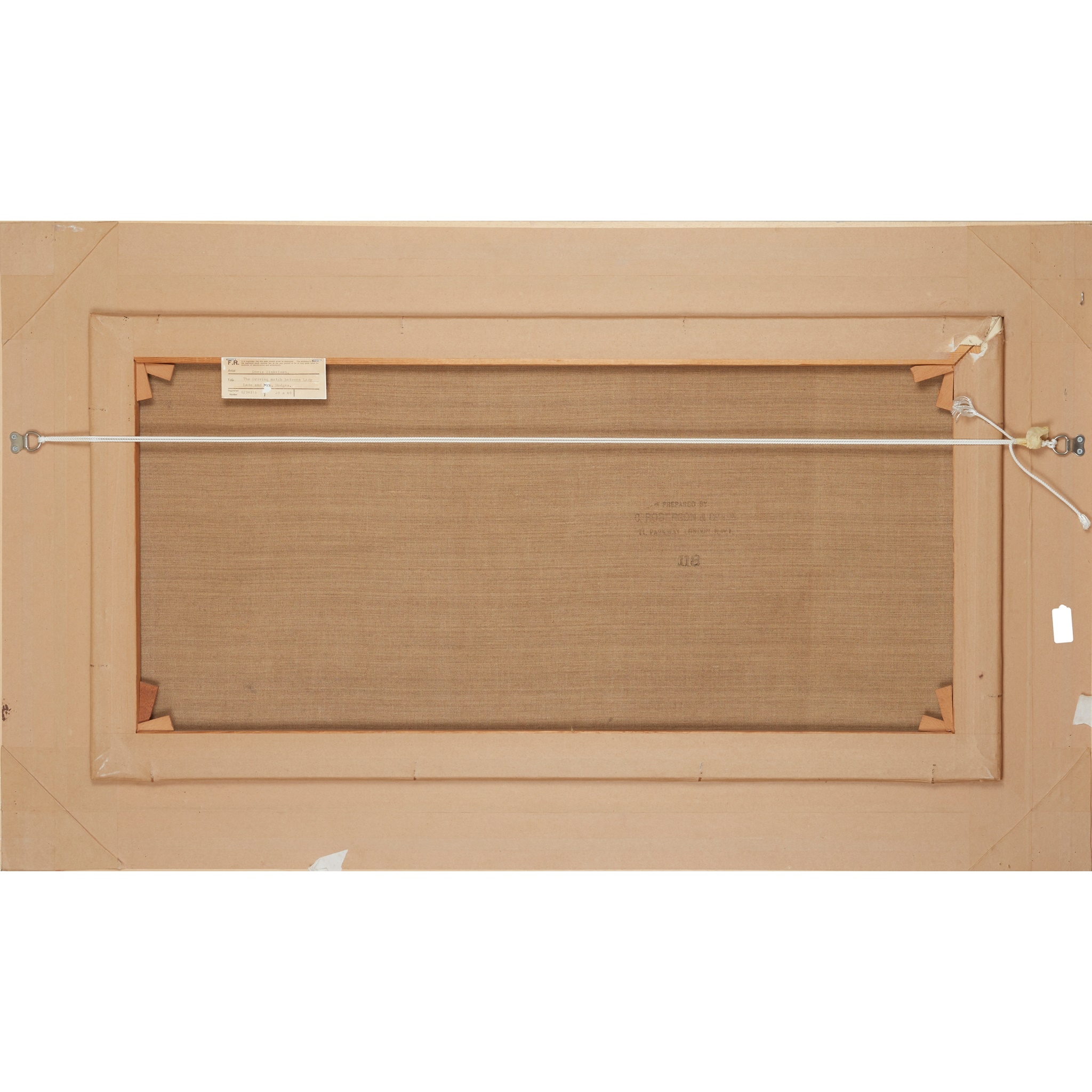 Doris Clare‏ Zinkeisen | The Driving Match Between Lady Lade and Mrs ...