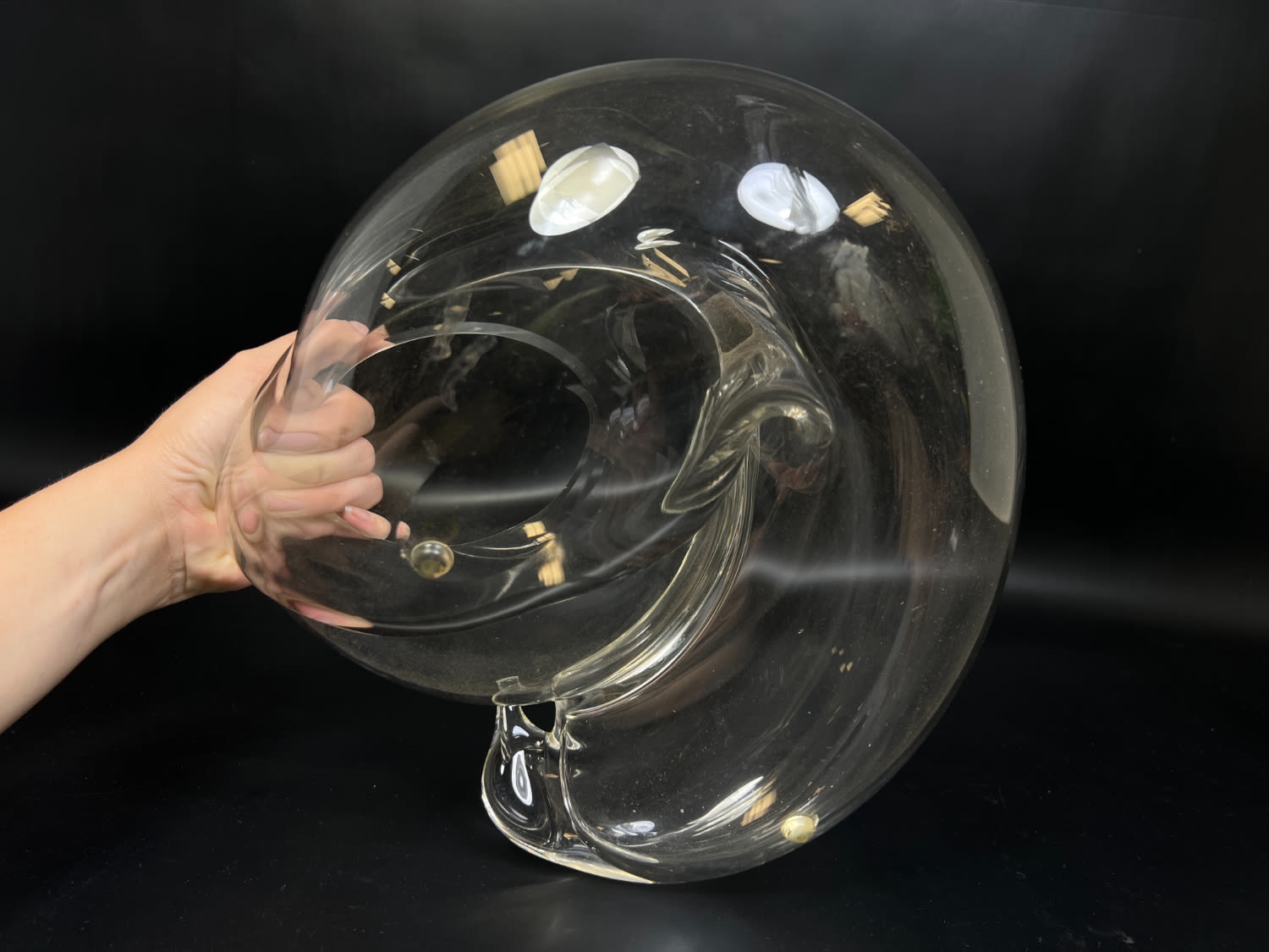 John Bingham | Abstract Modernist Glass Sculpture | MutualArt