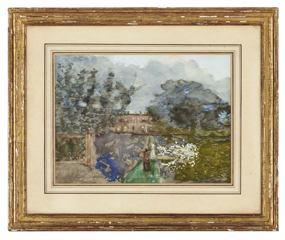 Sir William Eden | Two views of Windlestone Hall | MutualArt