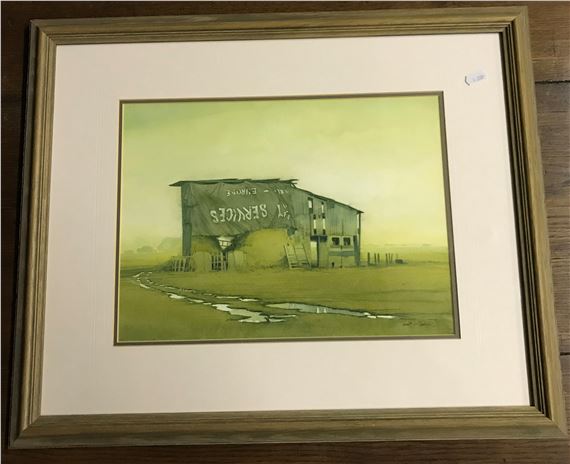 Martin Caulkin | The hay barn (1998) | MutualArt