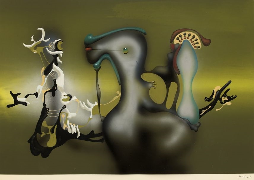 Jules Perahim | Surrealist Figures, 1972 (1972) | MutualArt