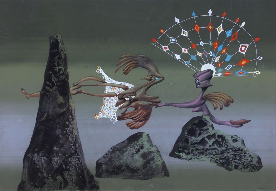 Jules Perahim | Surrealist Figures, 1973 (1973) | MutualArt