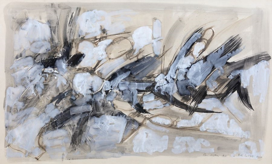 Roger Edgar Gillet | Composition, 1960 (1960) | MutualArt