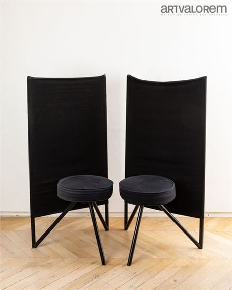 Philippe Starck | Pair of chairs model Miss Wirt (1983) | MutualArt