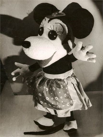 Andre Steiner | Minnie Mouse plush toy from Walt Disney, Paris, circa ...