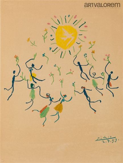 Pablo Picasso | Round of the Youth in the Sun (1959) | MutualArt