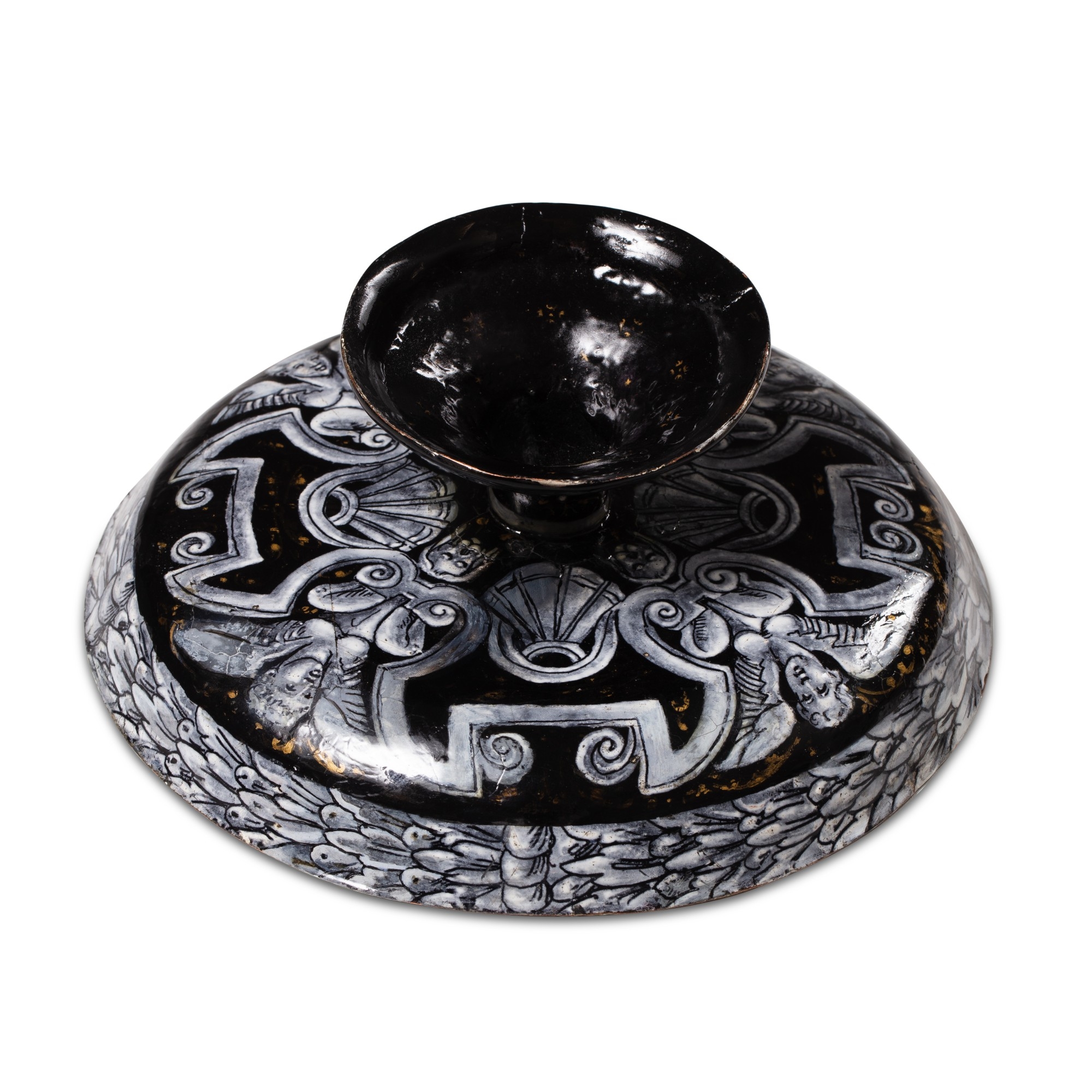 Pierre Reymond | A Limoges grisaille painted enamel Tazza depicting a ...