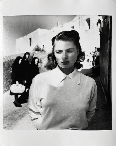 Gordon Parks | Ingrid Bergman on the set of Roberto Rossellini's film ...