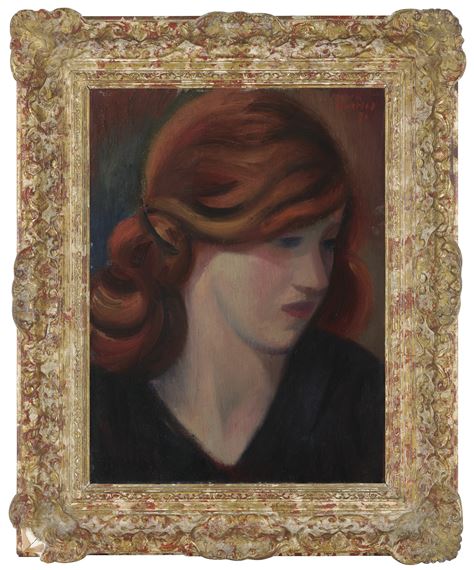 Mark Gertler | Portrait of Jean Kemp (1931) | MutualArt