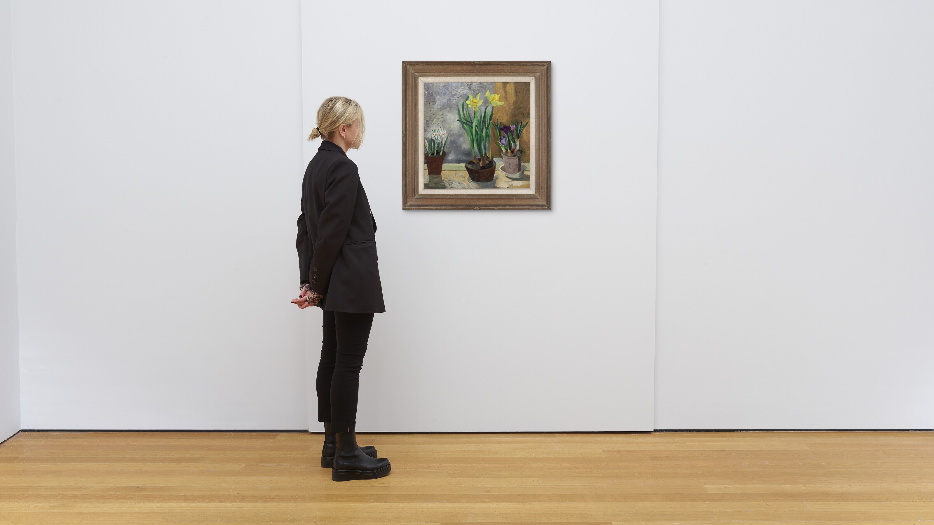 Christopher Wood | Crocuses and Daffodils in Pots (1929) | MutualArt