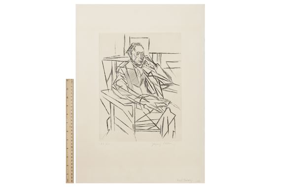 Jacques Villon | Portrait of Marcel Duchamp (1953) | MutualArt