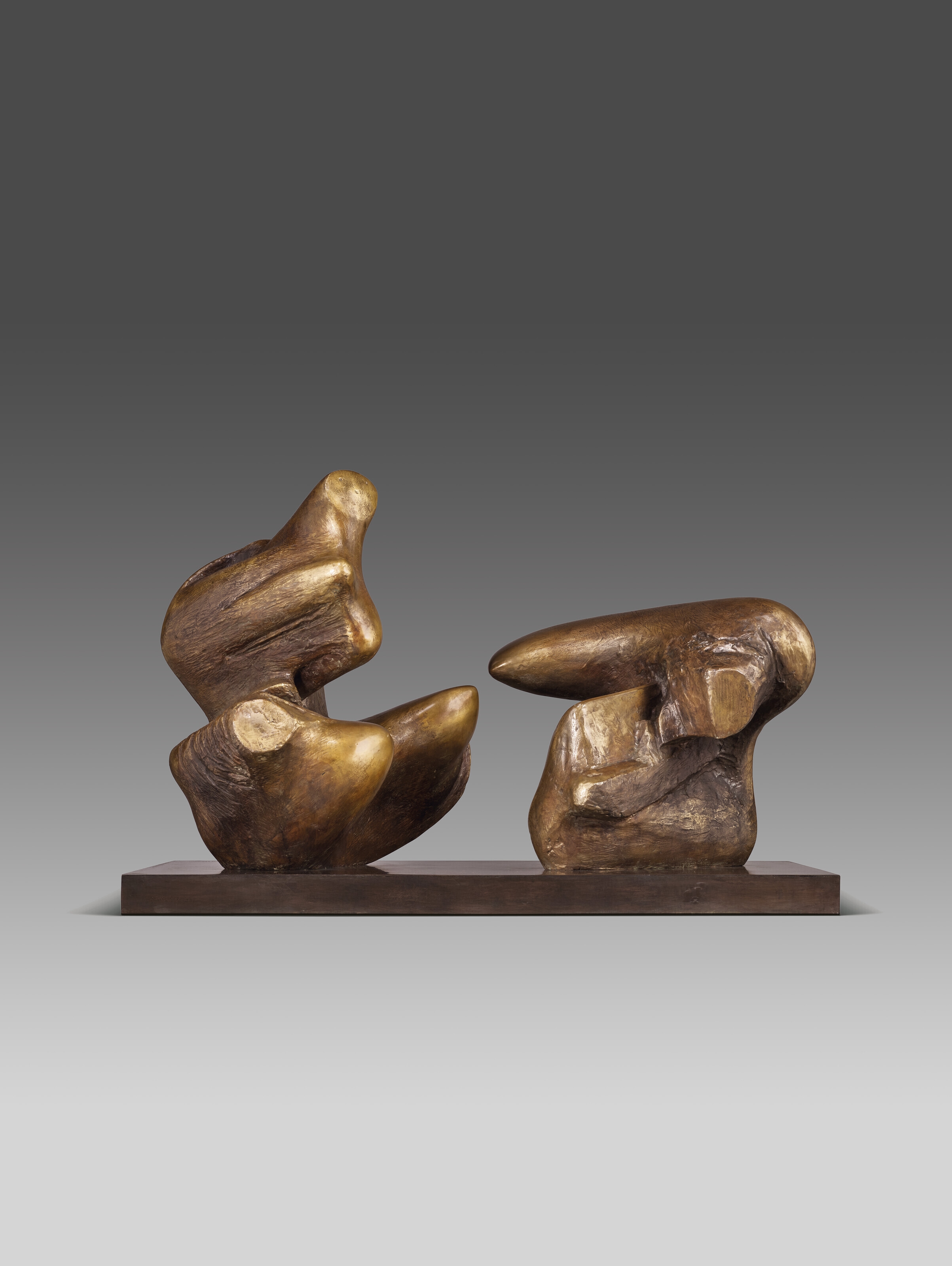 Henry Moore | Working Model for Two Piece Reclining Figure: Points ...