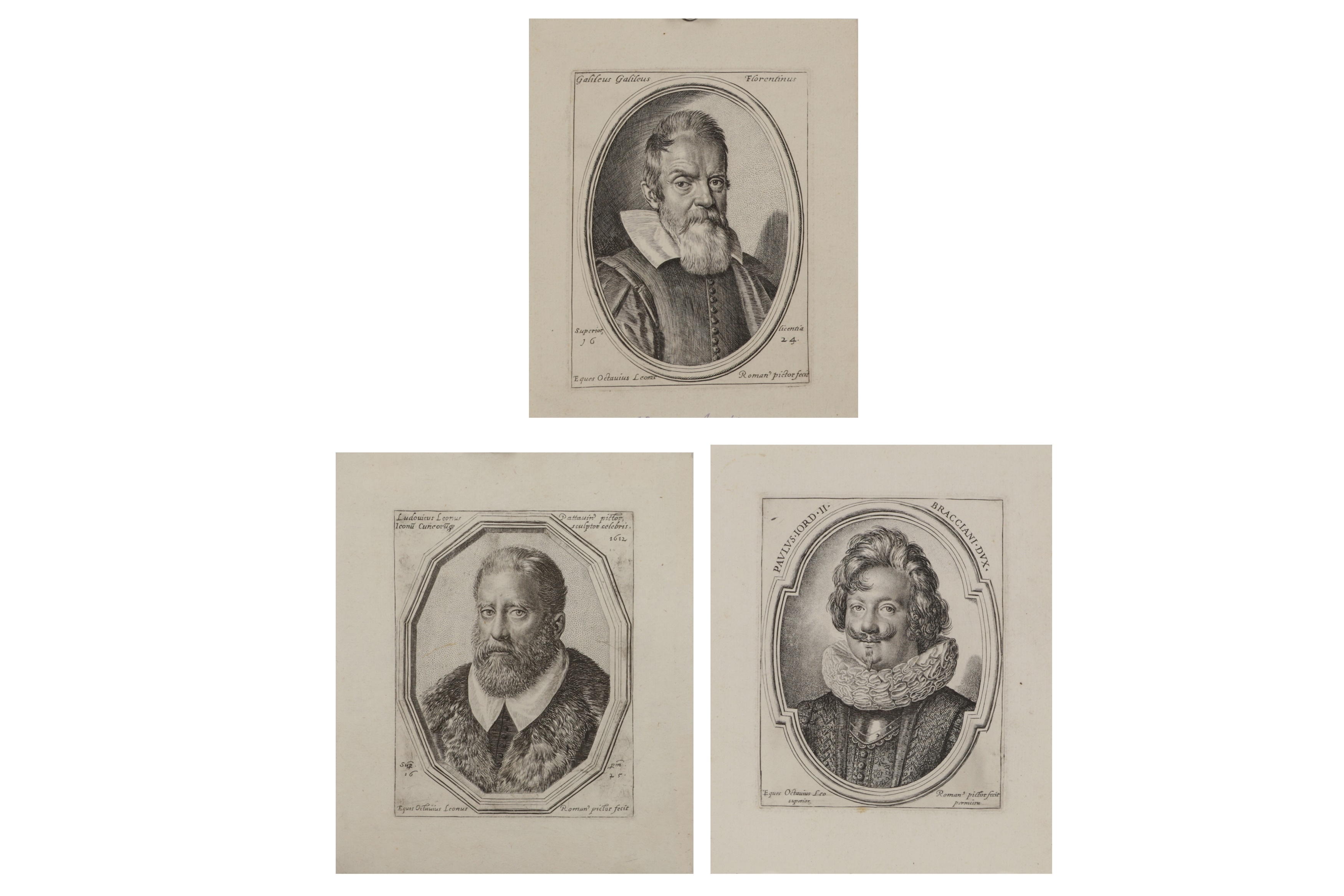 Ottavio Leoni | Portraits of Galileo Galilei | MutualArt