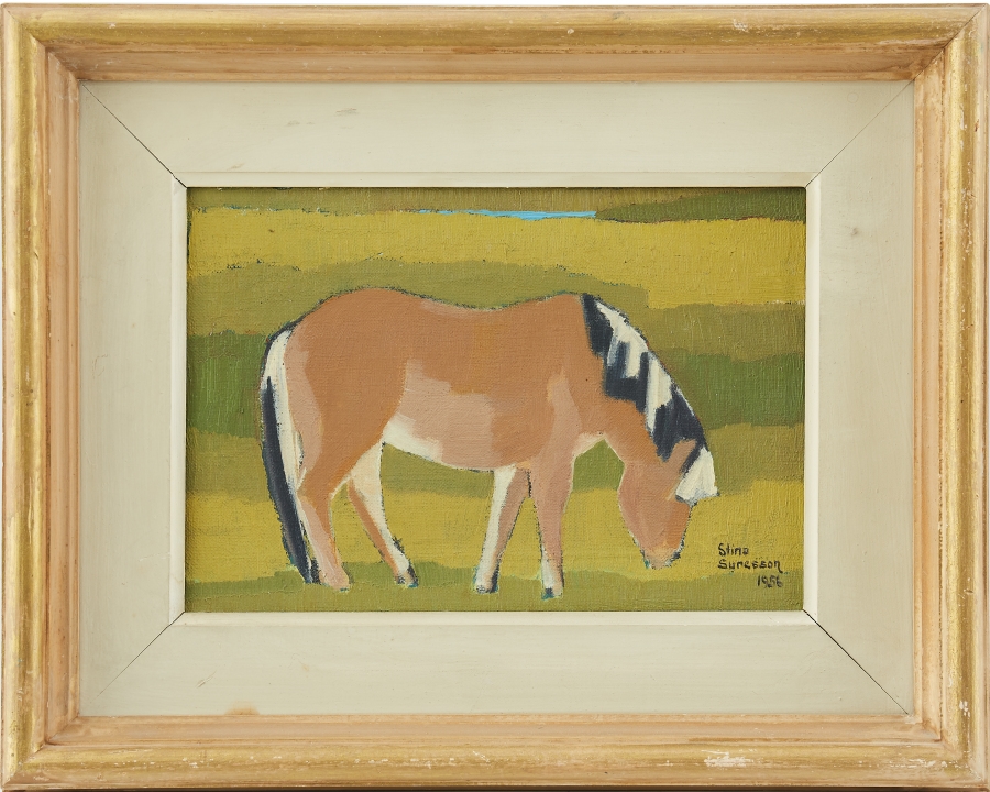 Stina Sunesson | Hästen Pysen (1956) | MutualArt