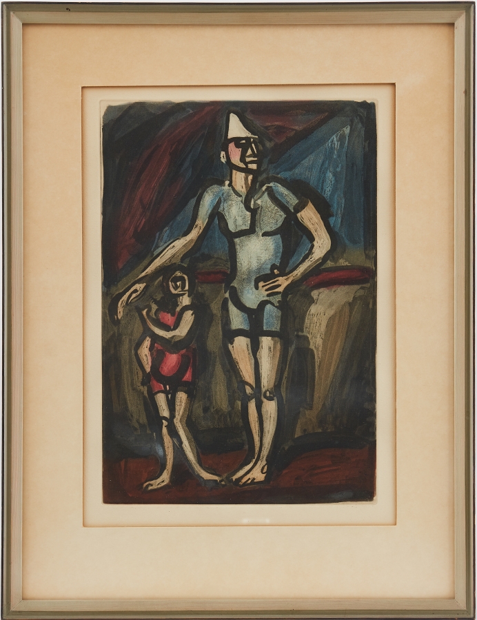 Georges Rouault | Clown et Enfant ur Cirque | MutualArt