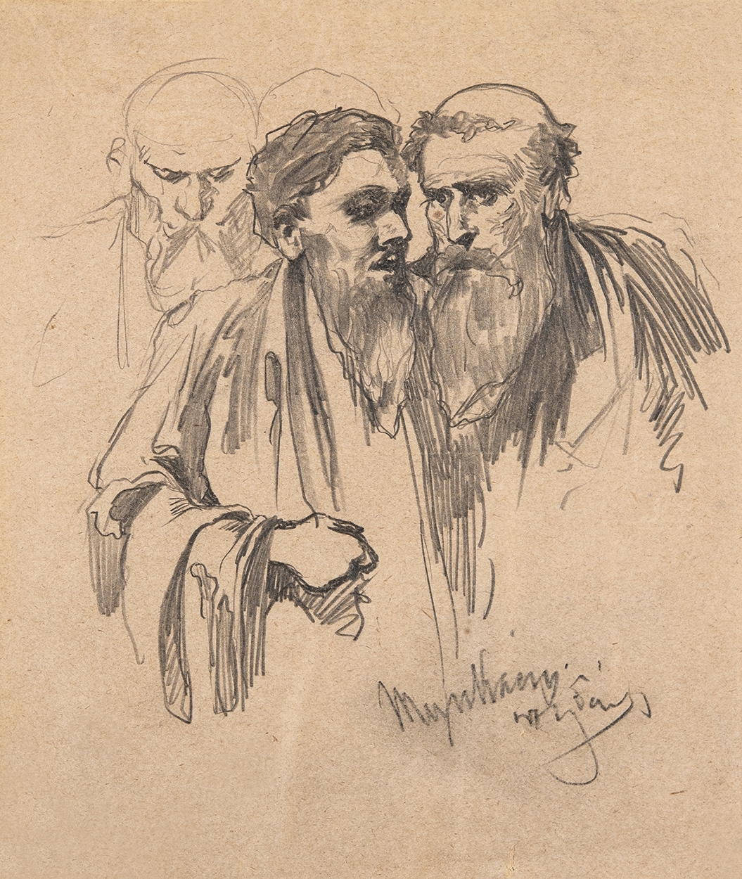 Mihaly Munkacsy | Study | MutualArt