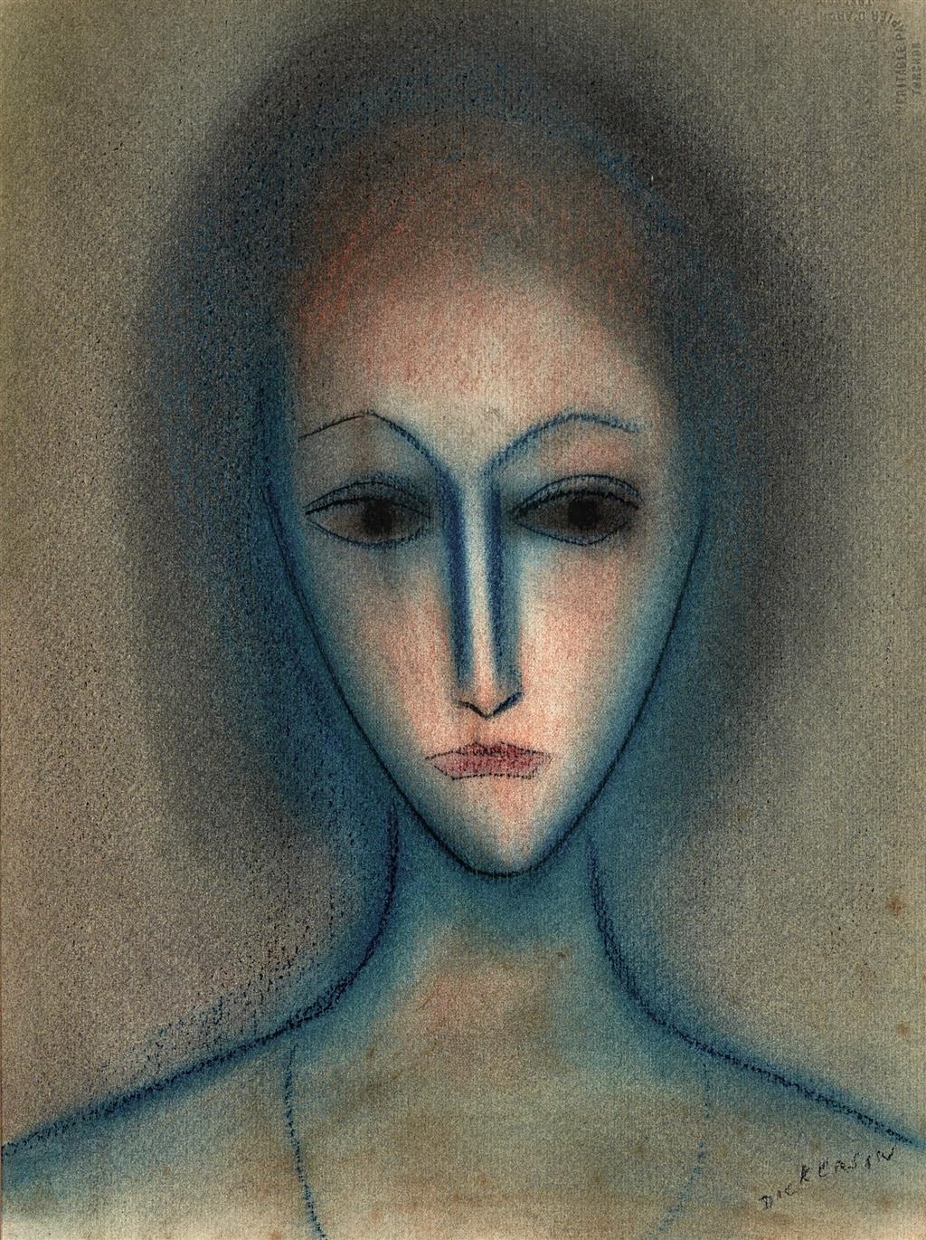 Robert Dickerson | Portrait of a Young Woman | MutualArt