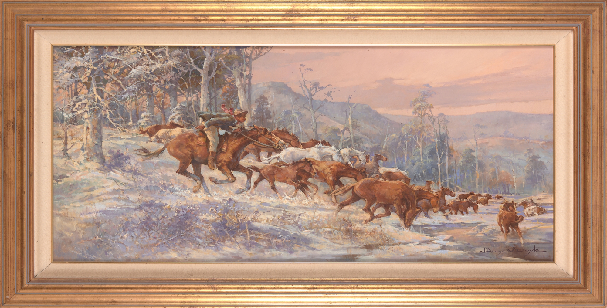 D'Arcy Doyle | The Man From Snowy River III | MutualArt