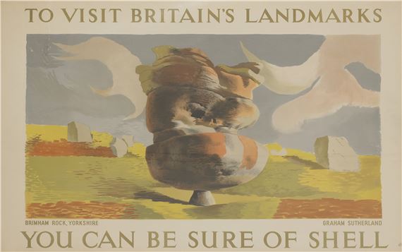 Graham Sutherland | 'Brimham Rock (1937) | MutualArt