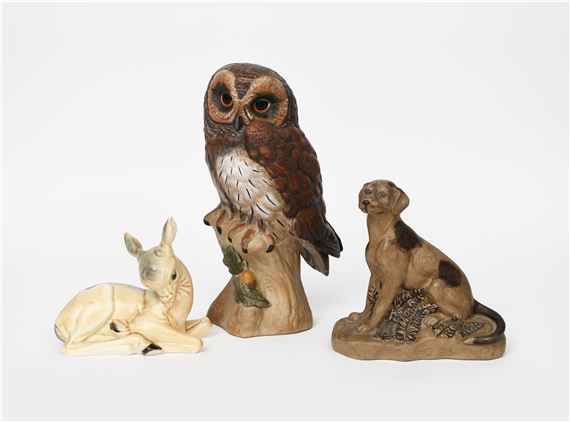 Barbara Linley Adams | A Poole Pottery stoneware Barred Owl designed by ...