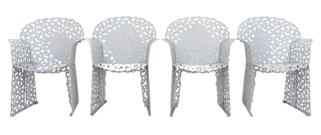 Richard Schultz | Richard Schultz Knoll Studio Topiary Arm Chairs 4 ...