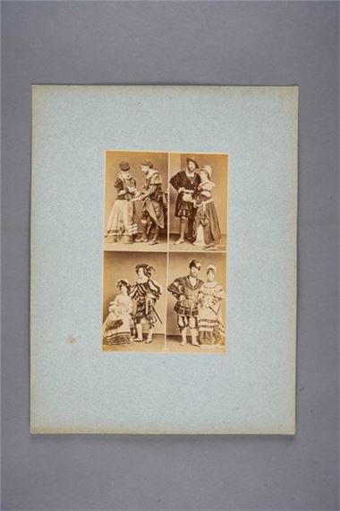 Louis-Jean-Baptiste Igout | 10 plates of studies of theater costumes, c ...