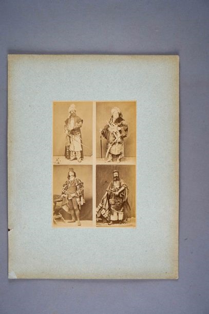 Louis-Jean-Baptiste Igout | 10 plates of studies of theater costumes, c ...