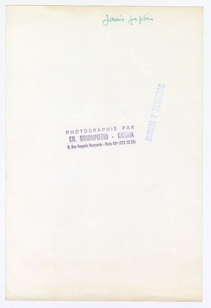 Christian Simonpietri | Janis Joplins at the Olympia in Paris on April ...