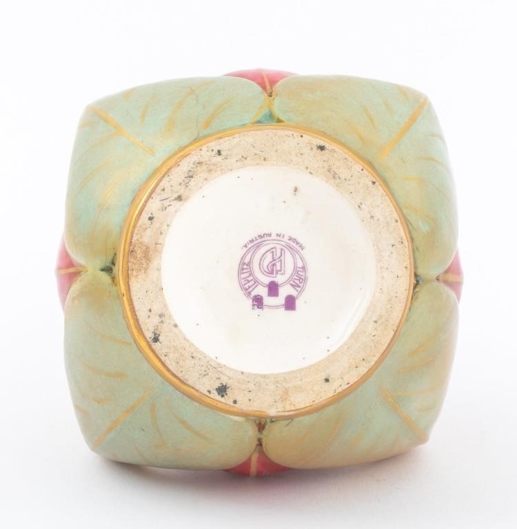 Paul Dachsel | Paul Dachsel Turn Teplitz Art Nouveau Blossom Vase ...