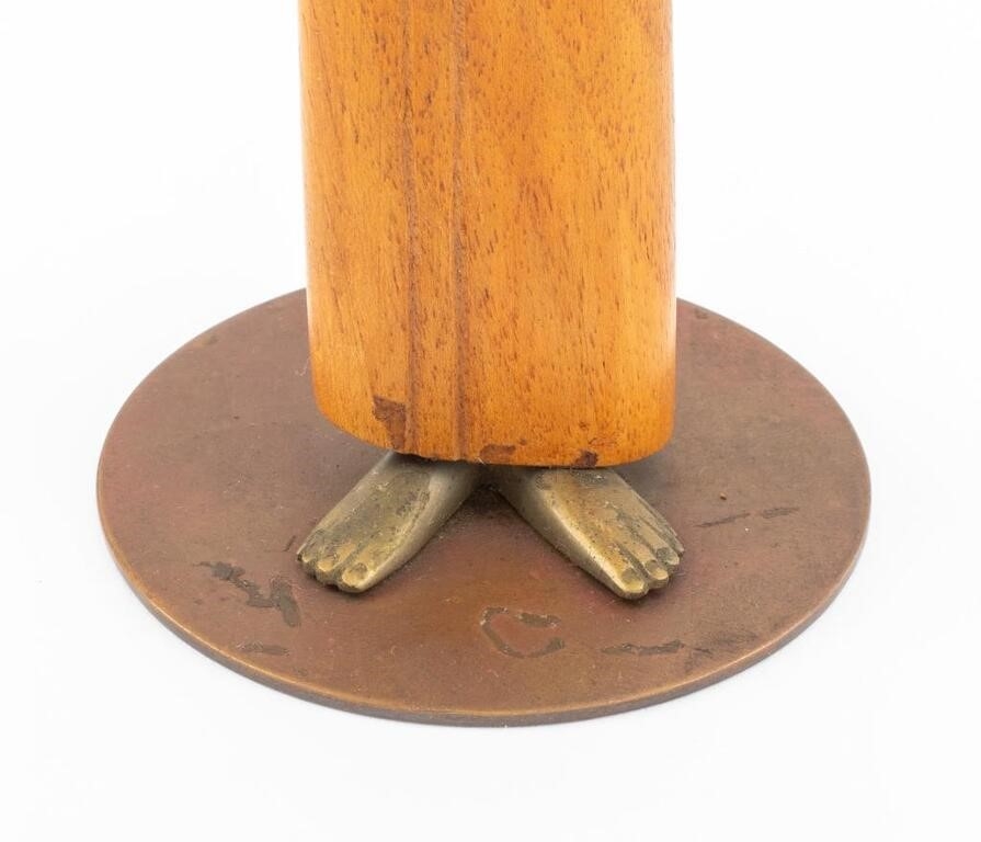 Karl Hagenauer | Karl Hagenauer Wood & Bronze Jesus Sculptures, 2 ...