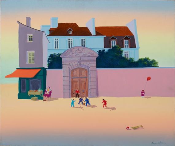 Stevan Petrovic | Children playing | MutualArt