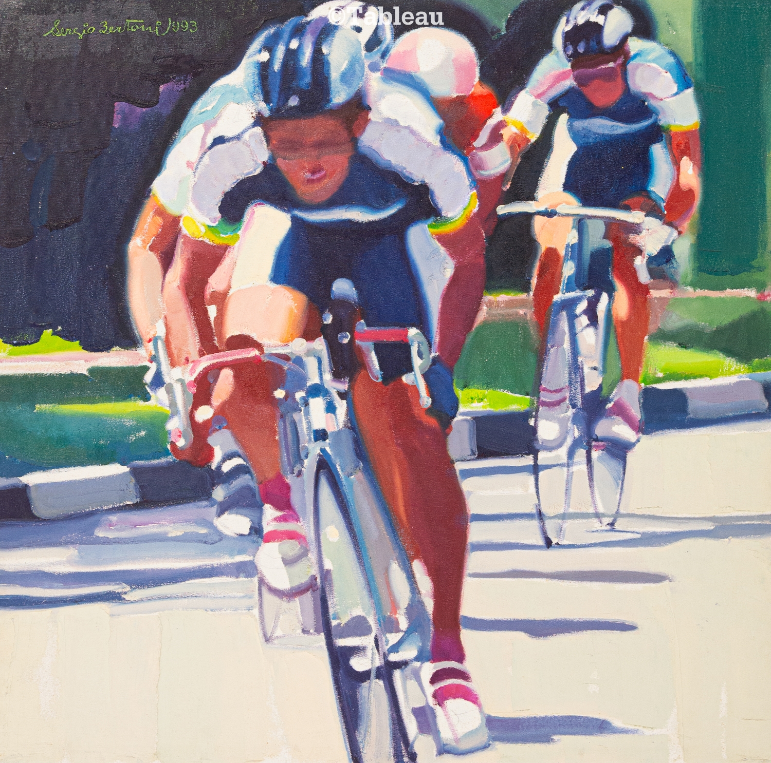 Sergio Bertoni | Ciclistas (1993) | MutualArt