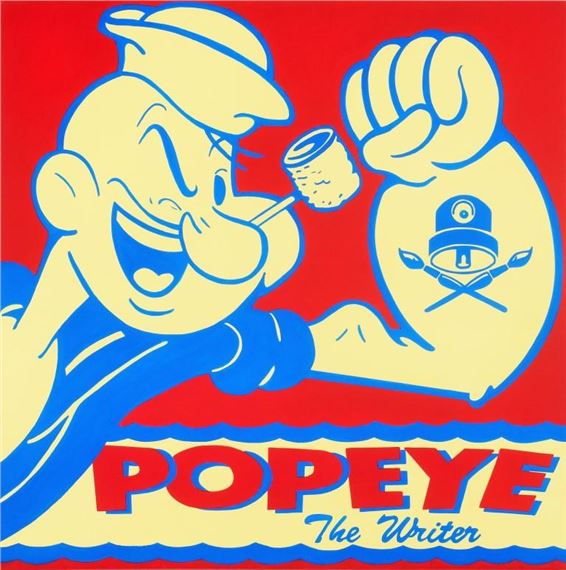 Azote | Â«Popeye the writerÂ» | MutualArt