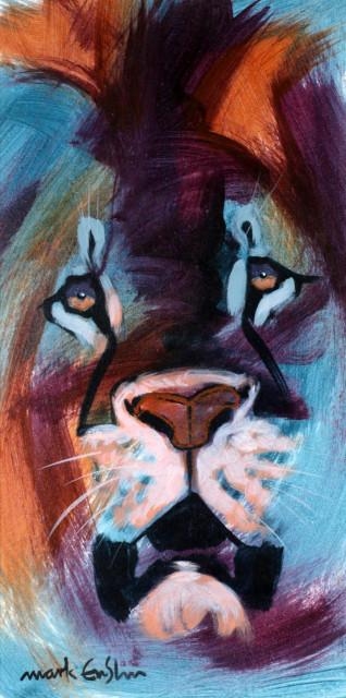 Mark Enslin | Leeuwenkop | MutualArt