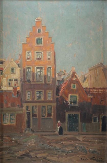Paul Wallat | Stadsgezicht Amsterdam | MutualArt
