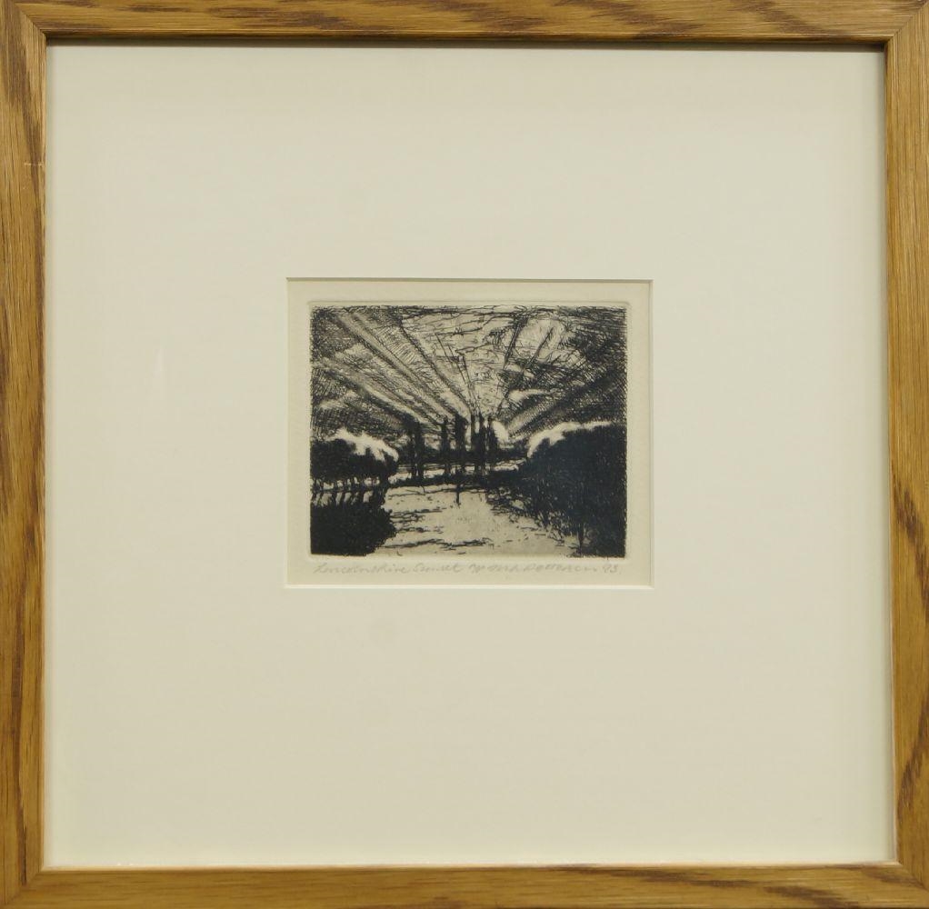 Melvyn Petterson | Lincolnshire Sunset (1993) | MutualArt