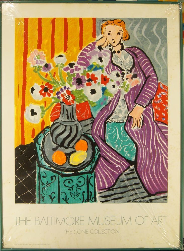 Henri Matisse | Woman in a purple coat | MutualArt
