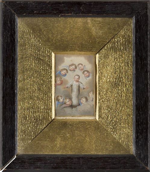 José de Paez | Angels adoring the Christ child | MutualArt