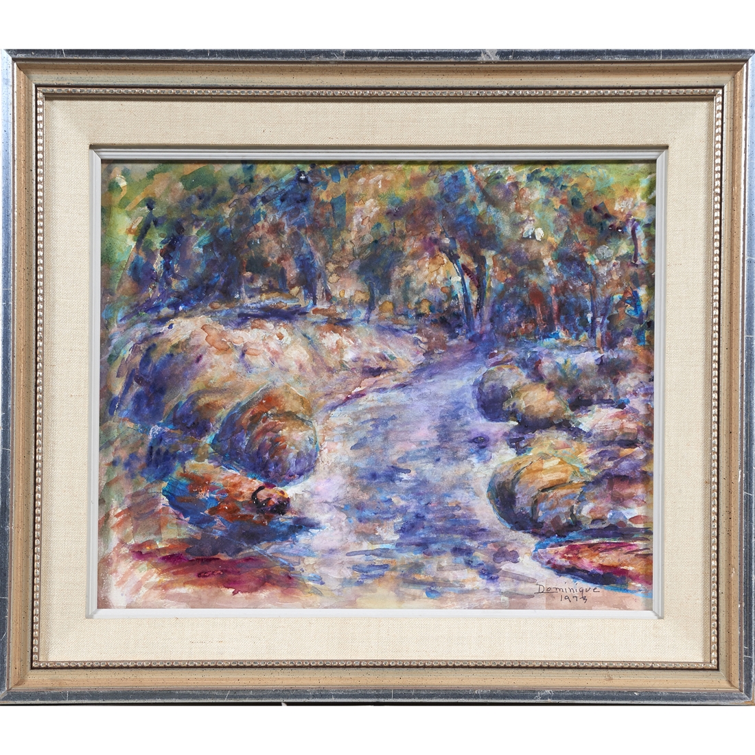 John August Dominique | Mission Creek (1973) | MutualArt