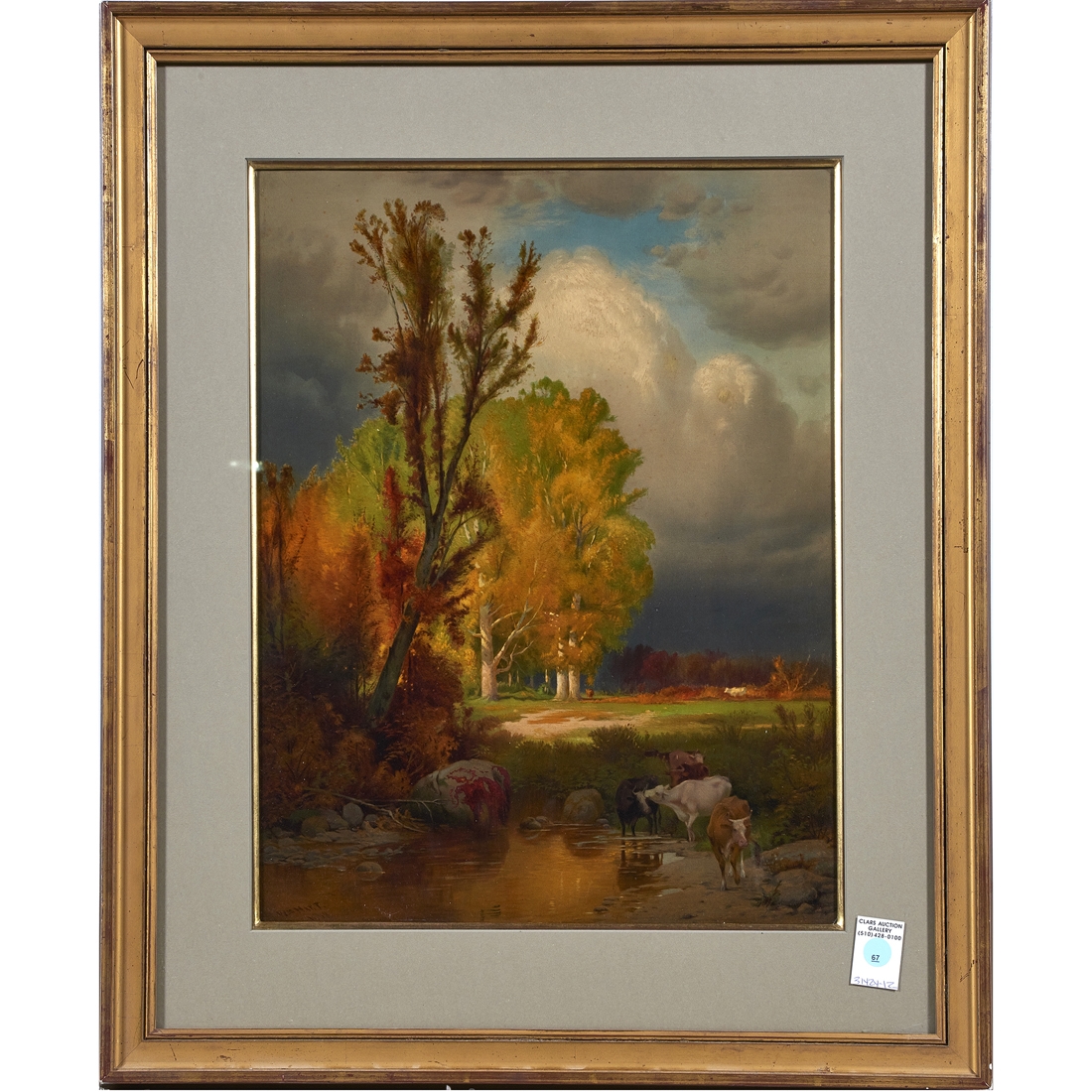 William M. Hart | The Joy of Autumn | MutualArt