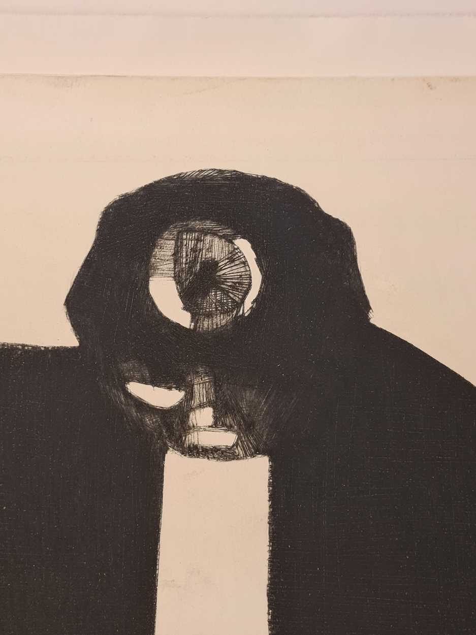 Anthony Currell | A pair of unframed drypoint etchings of miners ...