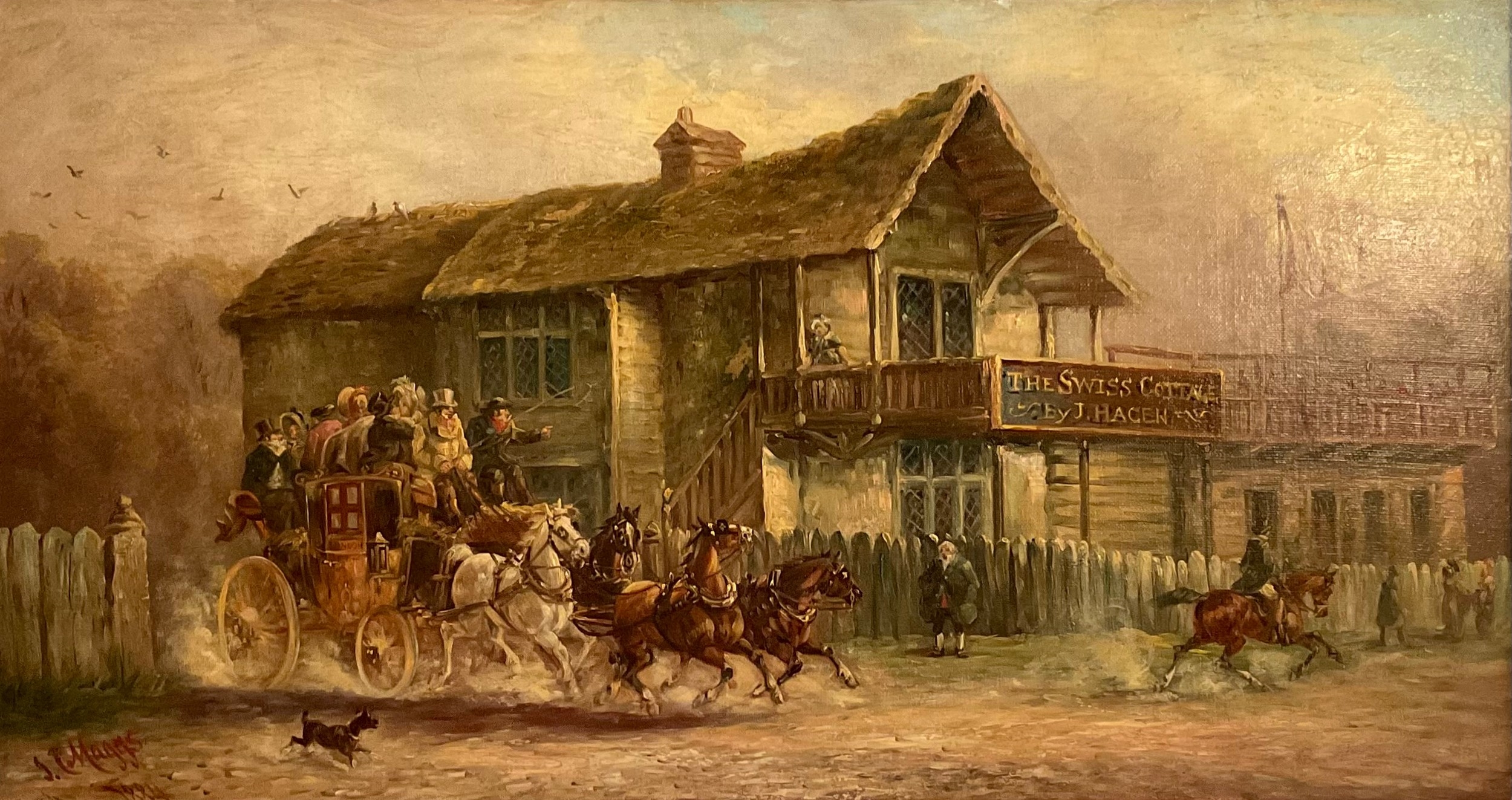 John Charles Maggs | The Swiss Cottage | MutualArt