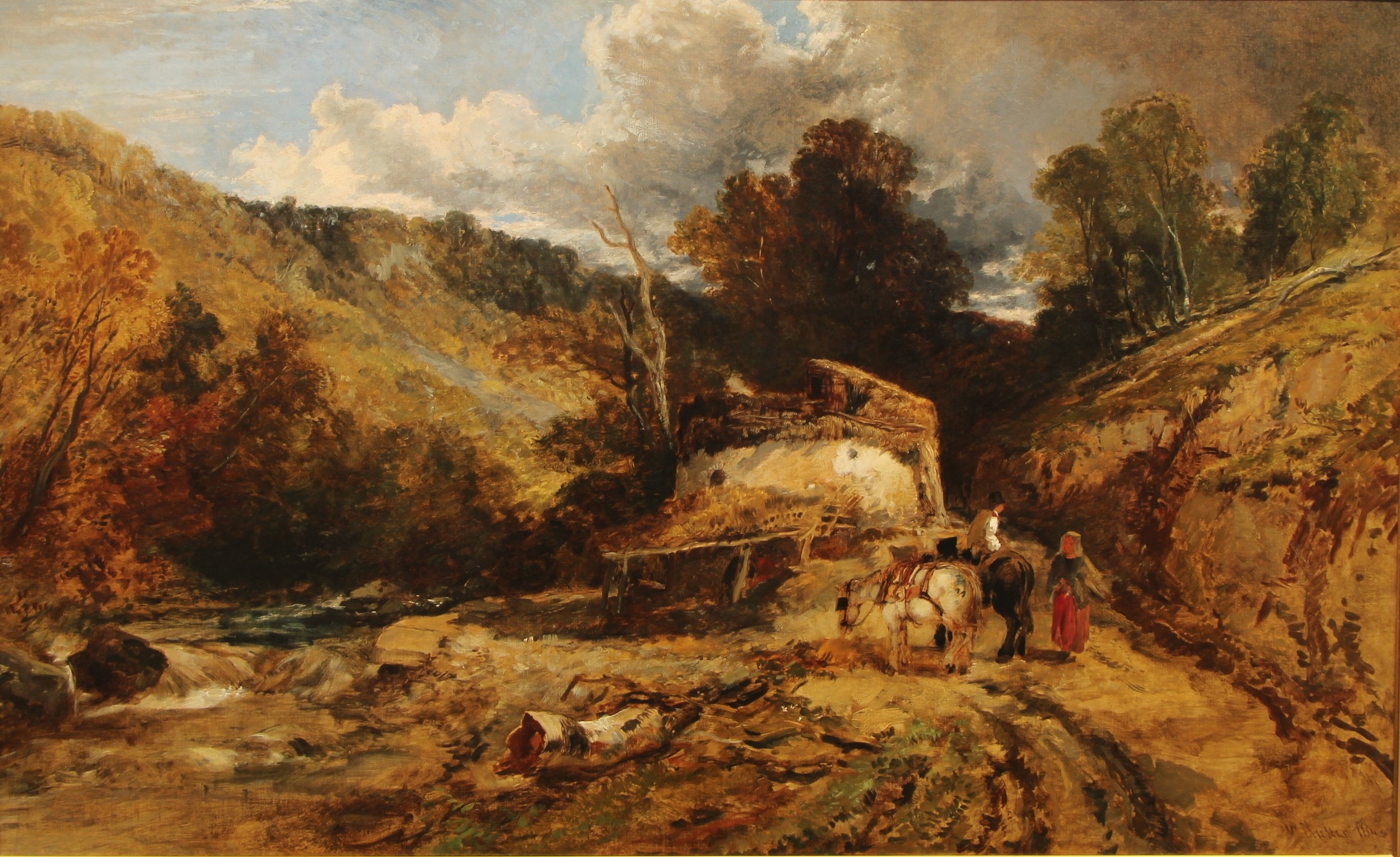 William James Muller | Thatchers at Works (1843) | MutualArt