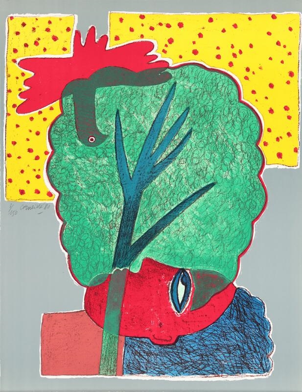 Corneille | Fête solaire pour femme et oiseau | MutualArt